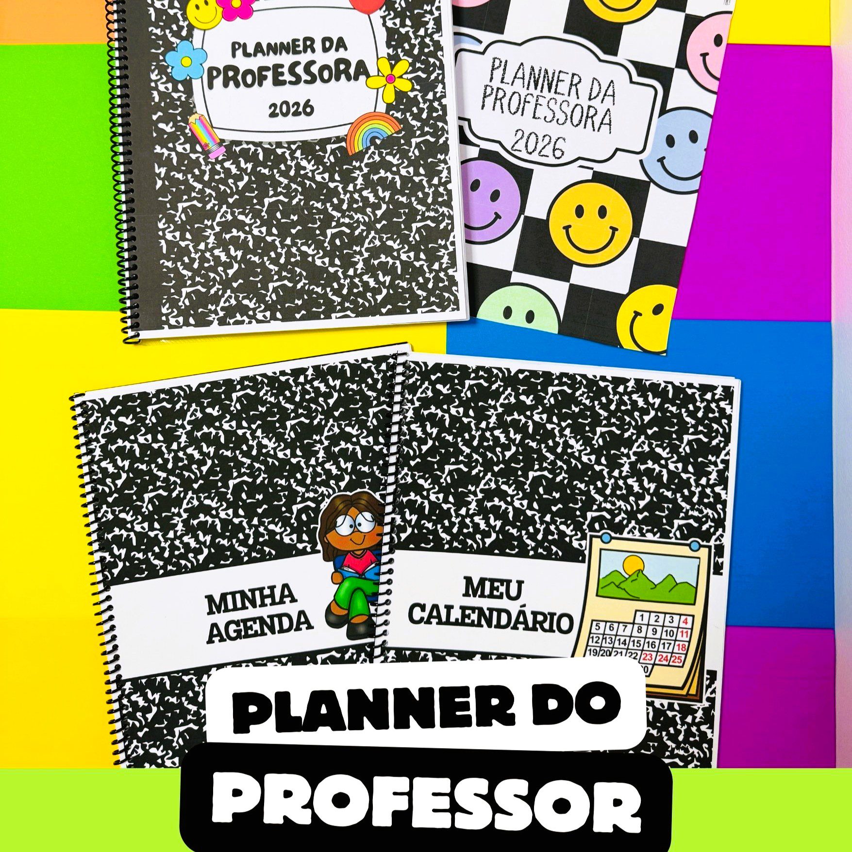 Planner Do Professor Coração De Educador